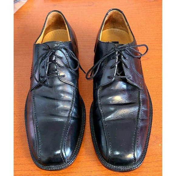 Bostonian | Shoes | Bostonian Mens Black Leather Dress Shoe Size C Lace ...